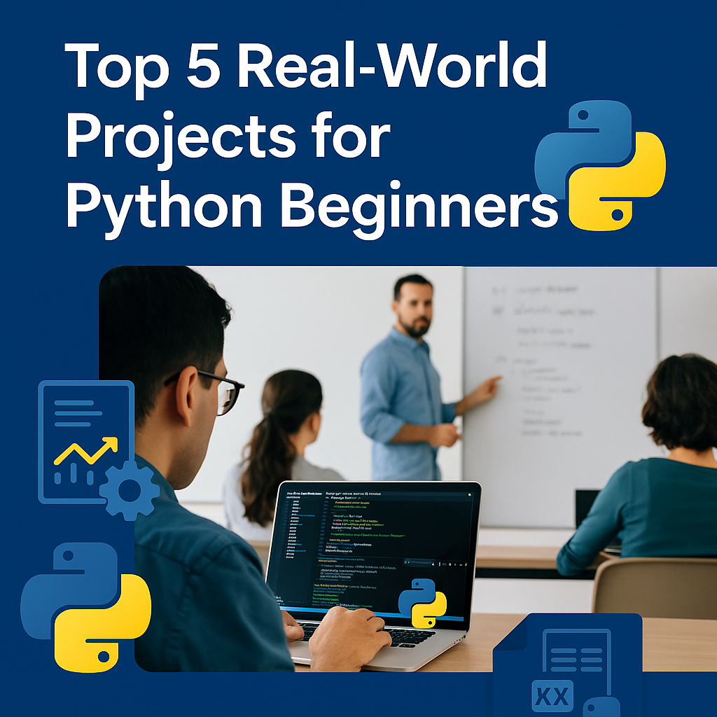Top 5 Real World Projects For Python Beginners That Actually Build Skills Intellisoft